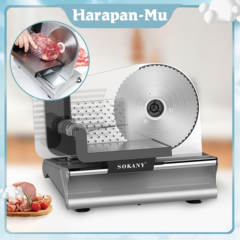 Jual Electric Meat Slicer Multifungsi Pengiris Alat Pemotong Daging ...