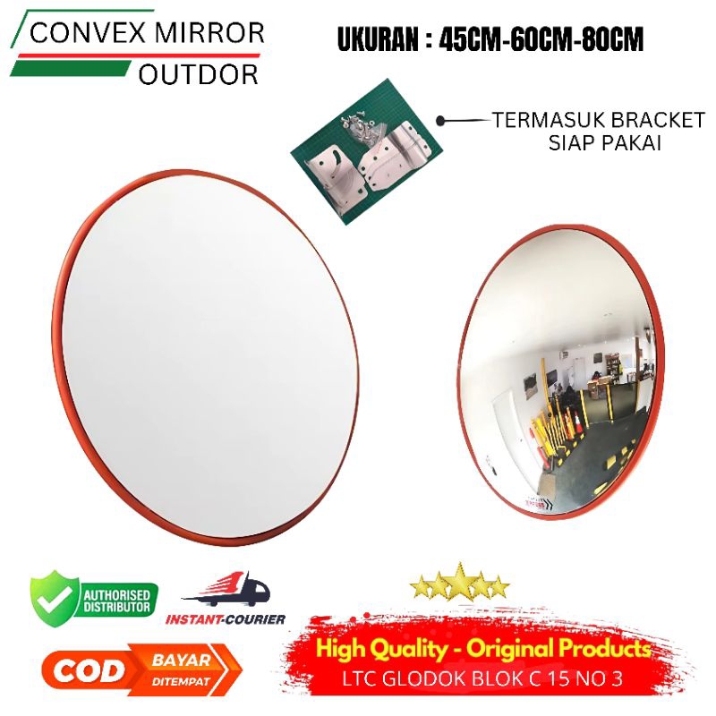 Jual Convex Mirror Indor cembung Original 100%/Kaca cembung Ruangan ...