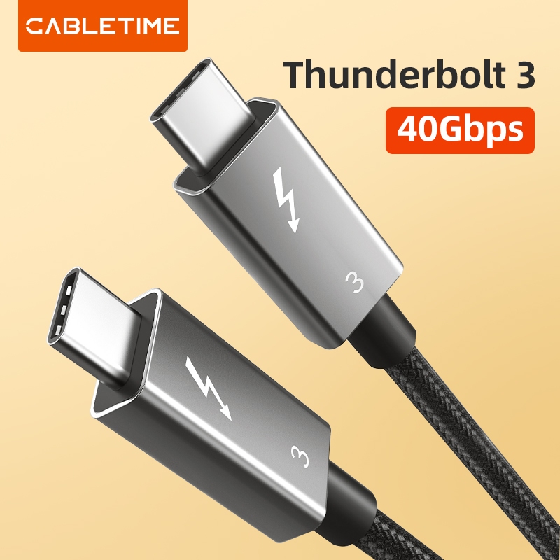 Jual Kabel USB Type C 3.1 Gen 2 5A Thunderbolt 3 PD 100W Fast Charging ...