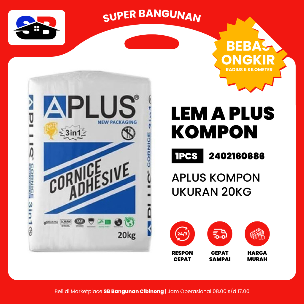Jual APLUS KOMPON 20KG | Shopee Indonesia