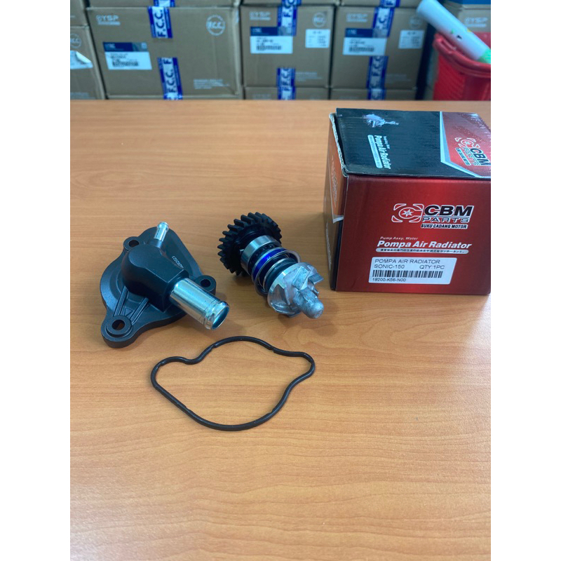 Jual (CBM) Pompa Air Radiator Sonic 150 K56 Led / Water Pump Assy CB ...