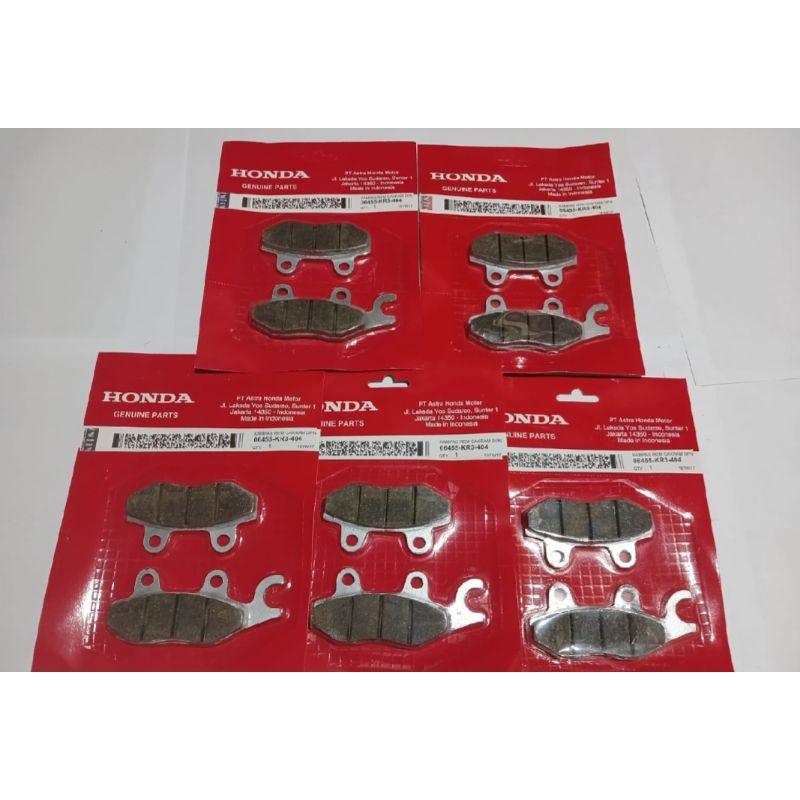 Jual ( PAKET 5PCS ) DISPAD KAMPAS REM DEPAN SUPRA X 125 SUPRA LAMA ...