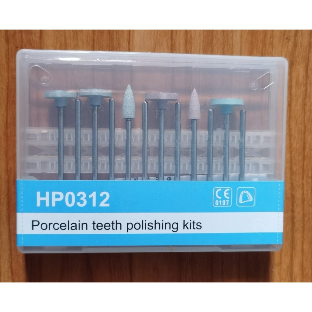 Jual Dental bur poles keramik porselen /porcelain polishing kit HP0312 ...