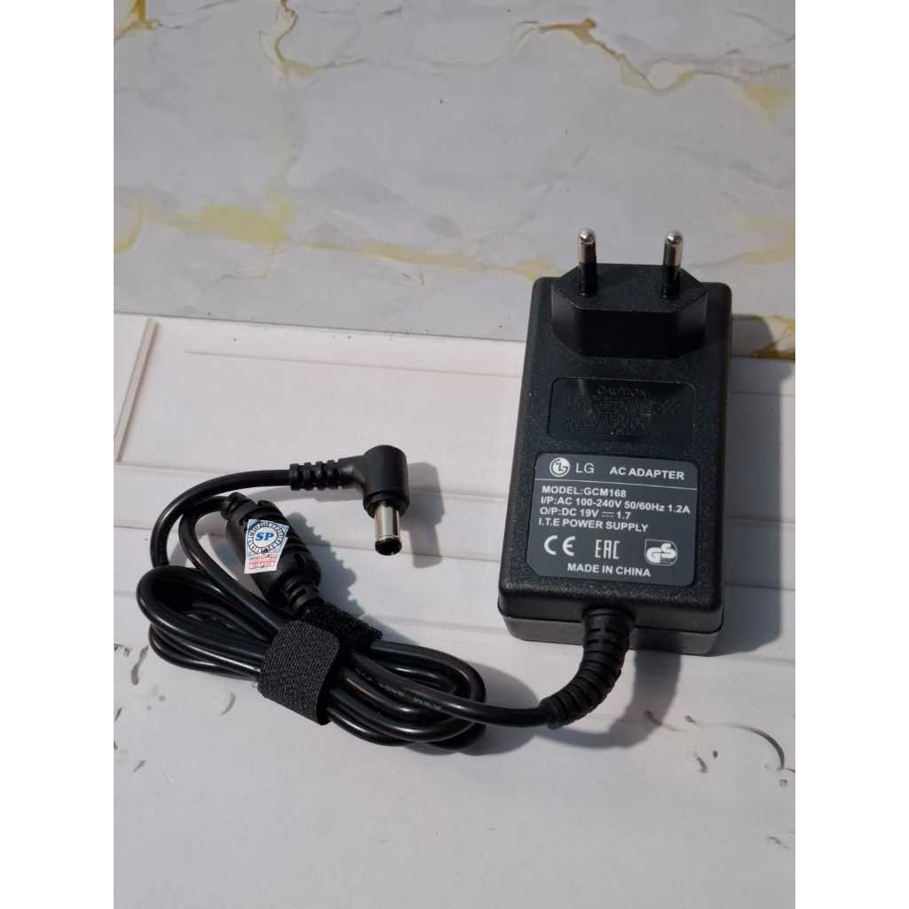 Jual adaptor Monitor LG 19v 1.7a Cas TV LG Adaptor Ori | Shopee Indonesia