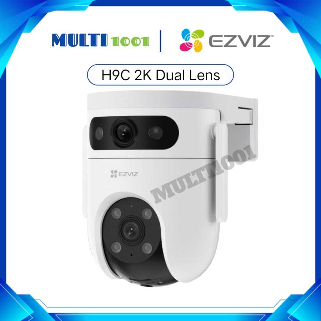 Jual EZVIZ H9C 3MP 2k Dual Lensa Smart WIFI PTZ Wireless Camera CCTV ...