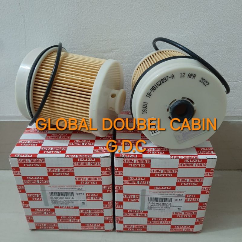 Jual Filter solar Isuzu Giga/Borneo Up 8-98162-897 type ORI | Shopee ...
