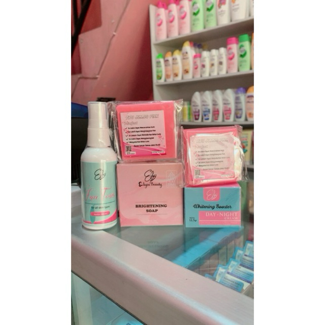 Jual SATU PAKET CREAM ELIZA BEAUTY ORIGINAL FREE SABUN COLLAGEN 2 ...