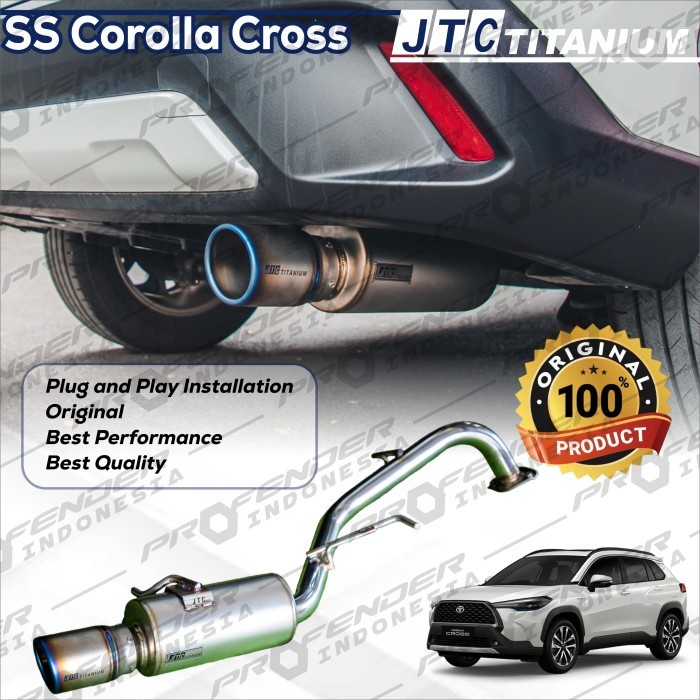 Jual JTC titanium - Muffler Super Sport SS Titanium - Exhaust Muffler ...