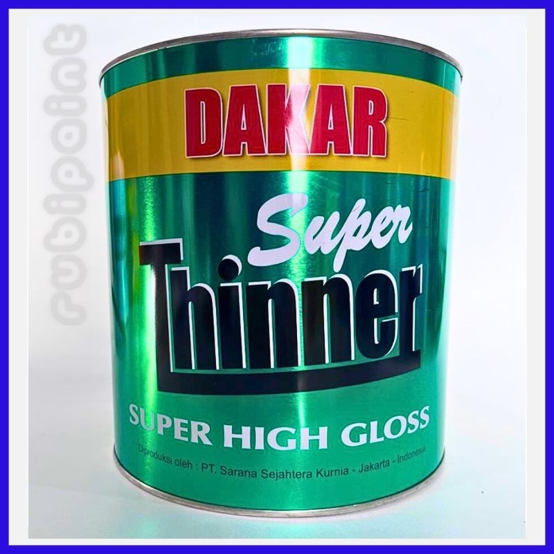Jual Thinner Dakar Hijau Galon ( Kemasan 3,8L ) | Shopee Indonesia