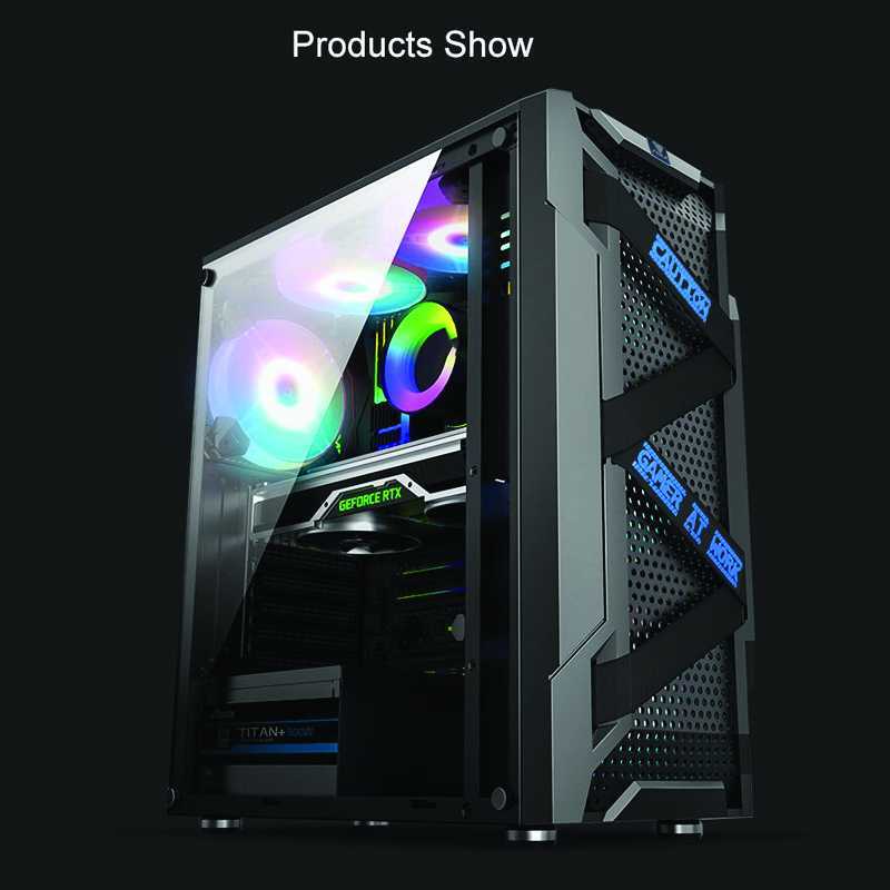 Jual Casing PC Gaming Aula Spider FZ014BK Include 3 Fan RGB | Shopee ...