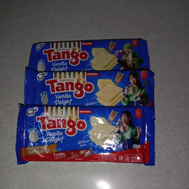 Jual Tango enceran,Tango wafer 35G Vanilla Delight/Milky chocolate ...