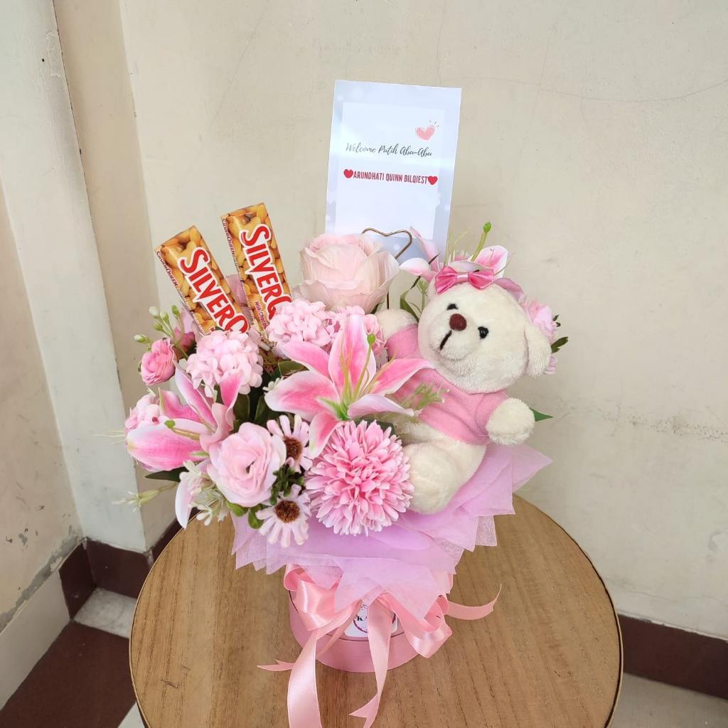 Jual Bloom Box Bunga Artificial Buket Bunga Box Bunga kaisha.ms ...