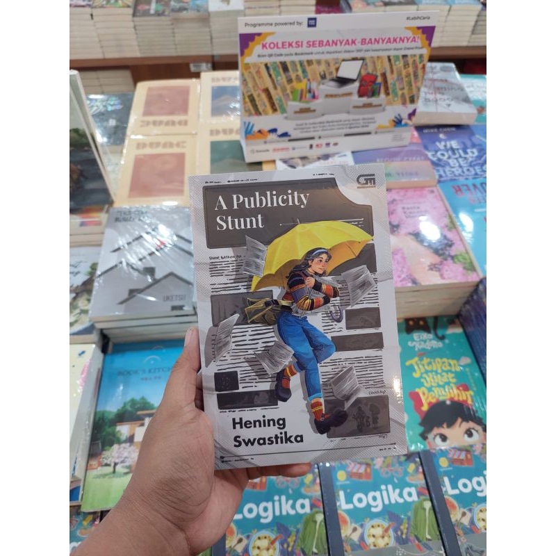 Jual (Gramedia GPU) (Original, Segel) Novel A Publicity Stunt - Hening ...