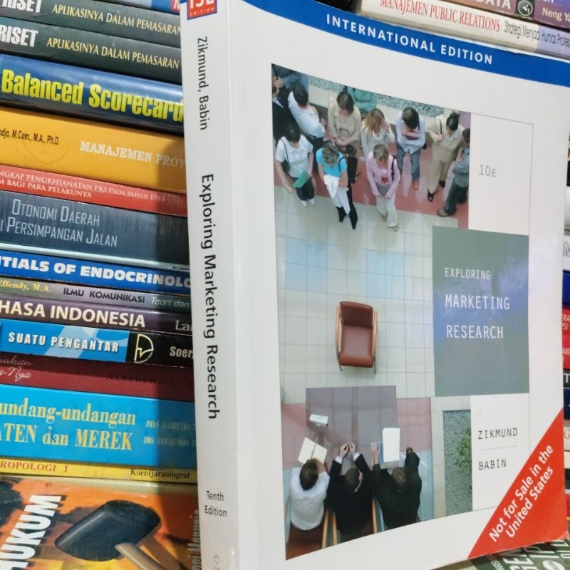 Jual EXPLORING MARKETING RESEARCH 10E by ZIKMUND & BABIN | Shopee Indonesia