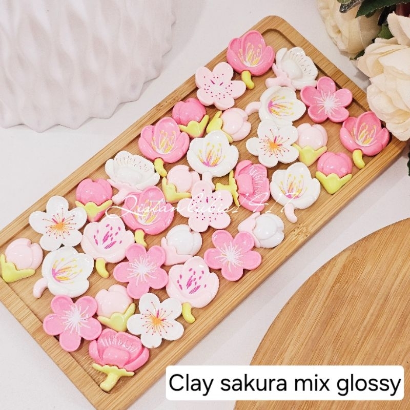 Jual Clay Bunga Sakura Dove dan Glossy | Shopee Indonesia