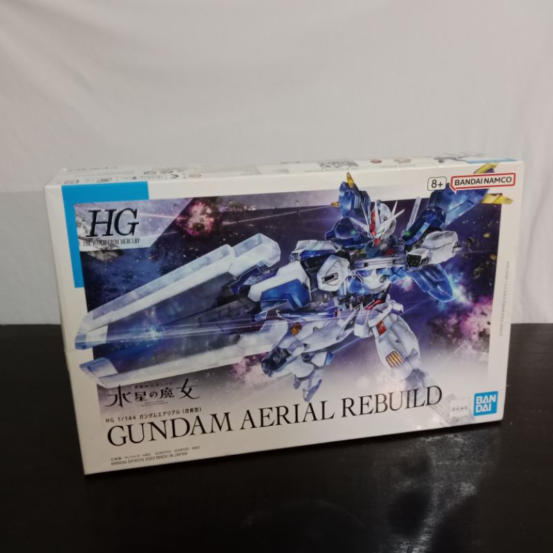 Jual HG 1/144 Gundam Aerial Rebuild Ori Bandai Gundam Witch From Mercury | Shopee Indonesia