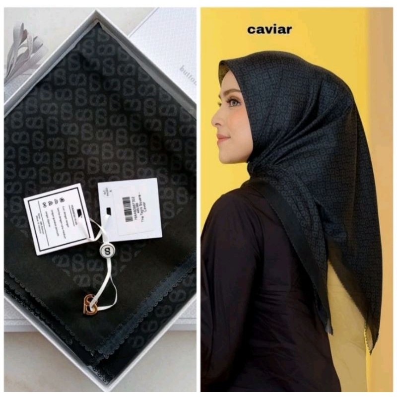 Jual Hijab Buttonscarves Motif Tapis Series | Shopee Indonesia