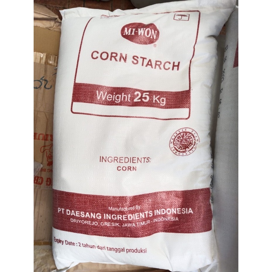 Jual Corn starch / tepung maizena / tepung jagung / pati jagung 25kg ...