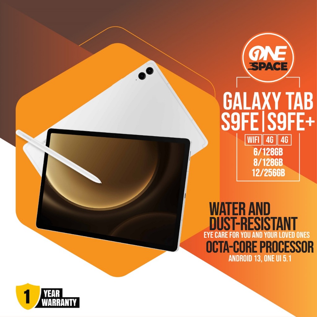 Jual Samsung Galaxy Tablet Tab S9 Fe Plus Fe+ 5G Wifi RAM 6GB 8GB 12GB ...