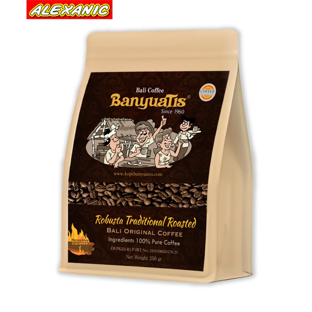 Jual Kopi Banyuatis Robusta Roasted Bean Firewood Coffee Bean Roasted ...