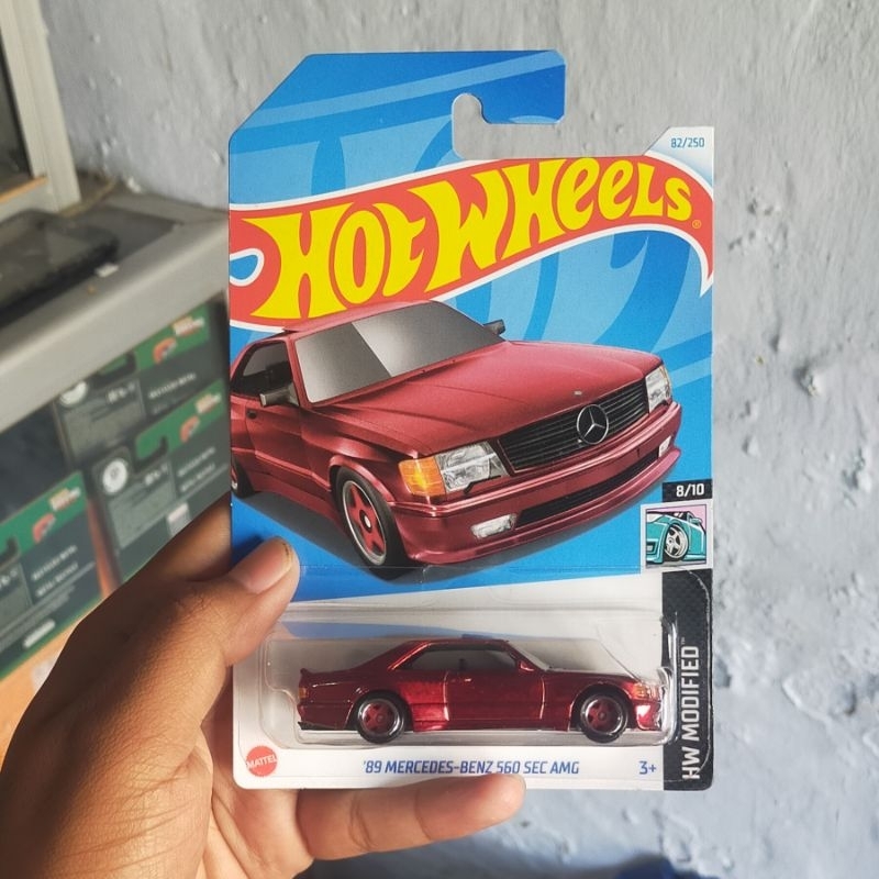 Jual Hot Wheels 89 Mercedes-Benz 560 Sec Amg STH (Free Protektor ...