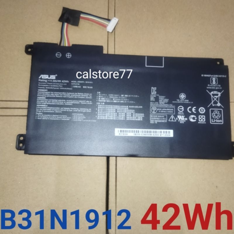 Jual Baterai ASUS Vivobook 14 E410 E410M E410MA L410 C31N1912 B31N1912 | Shopee Indonesia