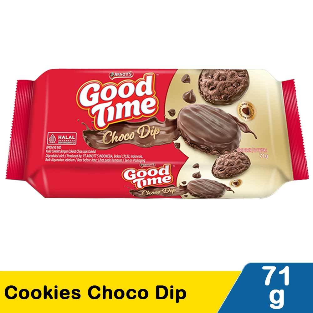Jual GOOD TIME Choco Dip pack 71gr | Shopee Indonesia