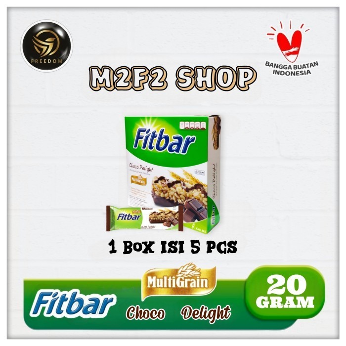 Jual Fitbar Multigrain Bar With Chocolate | Choco Delight - 20 gr ...