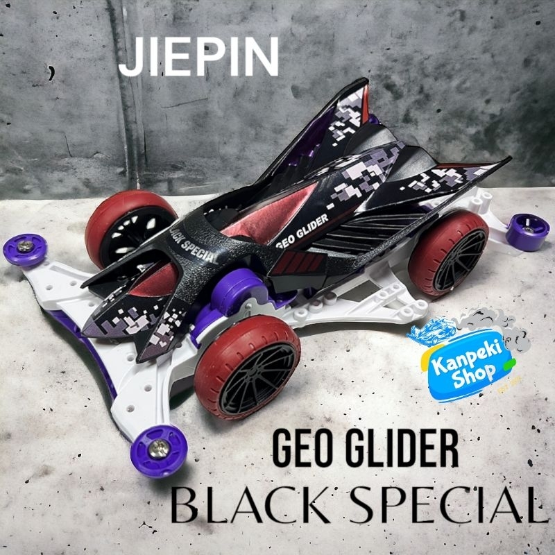 Jual rep tamiya mini 4wd geo glider merek JIEPIN FMA chassis murah ...