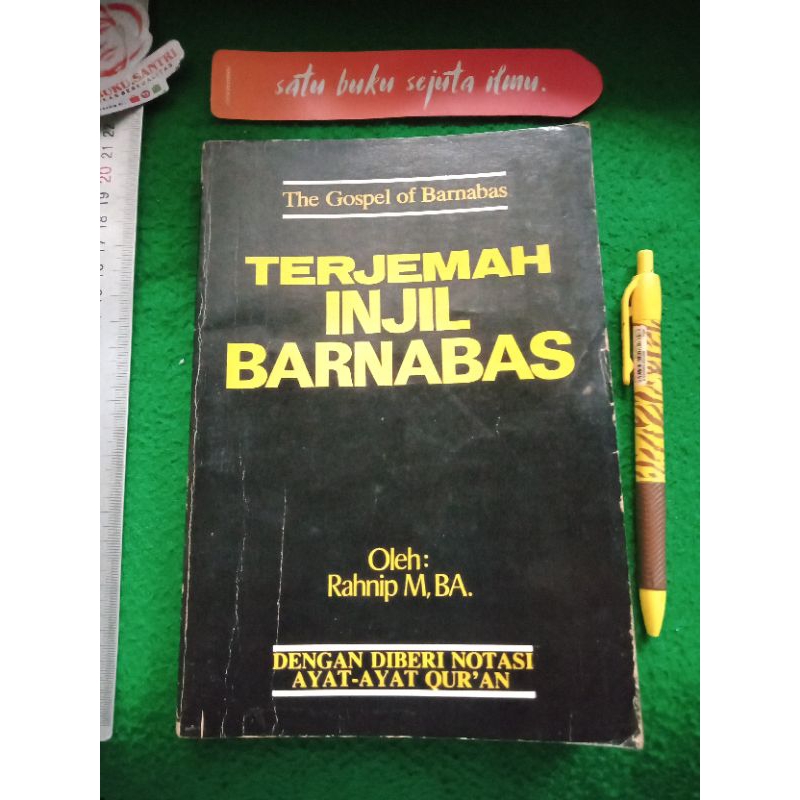 Jual Buku Terjemah Injil Barnabas by Rahnip MBA. | Shopee Indonesia
