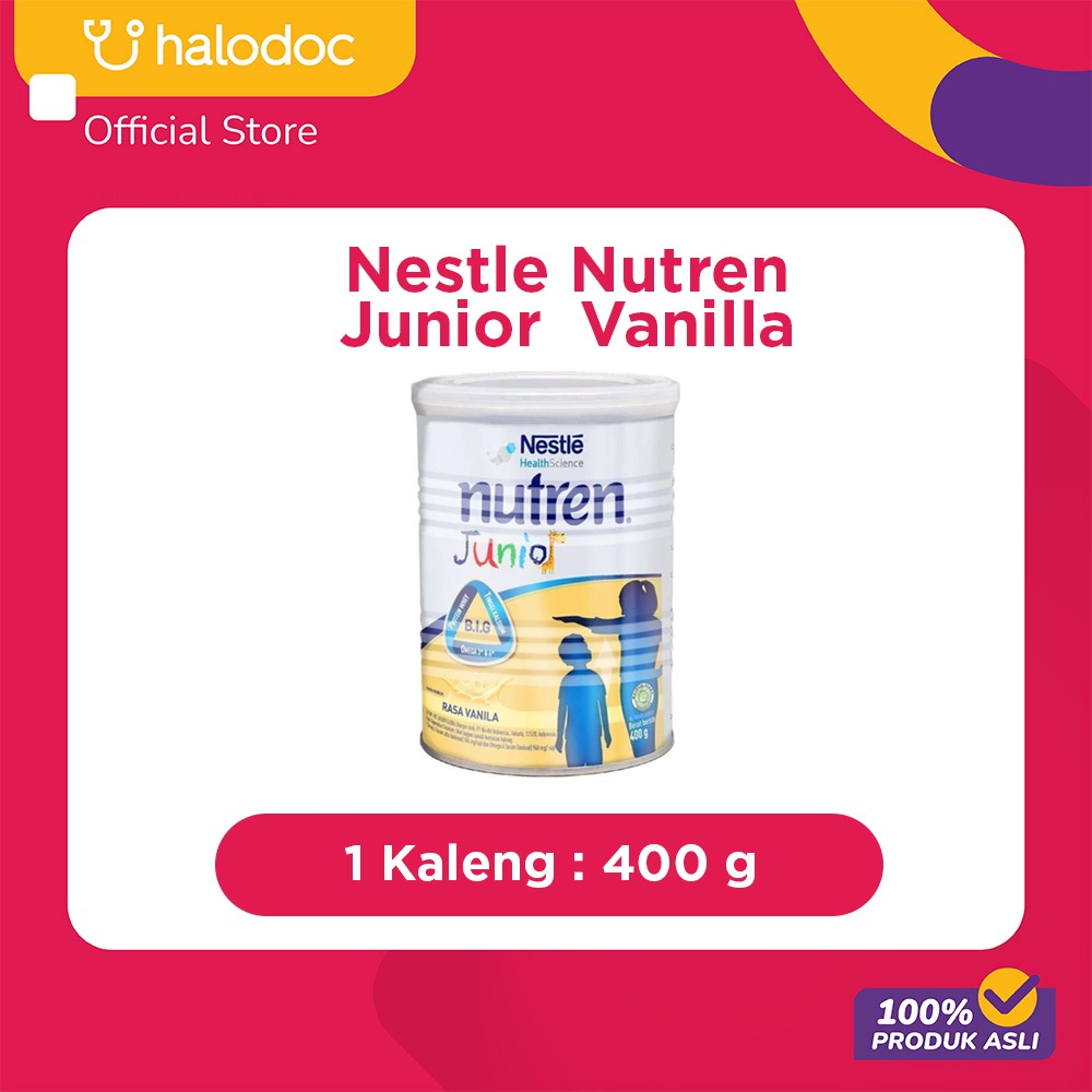 Jual Nestle Nutren Junior Vanilla 400 g | Shopee Indonesia