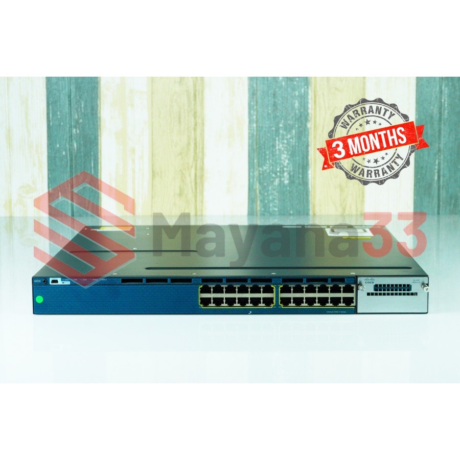 Jual Cisco Catalyst 3560X 24 Port WS-C3560X-24T-S With Module C3KX-NM ...