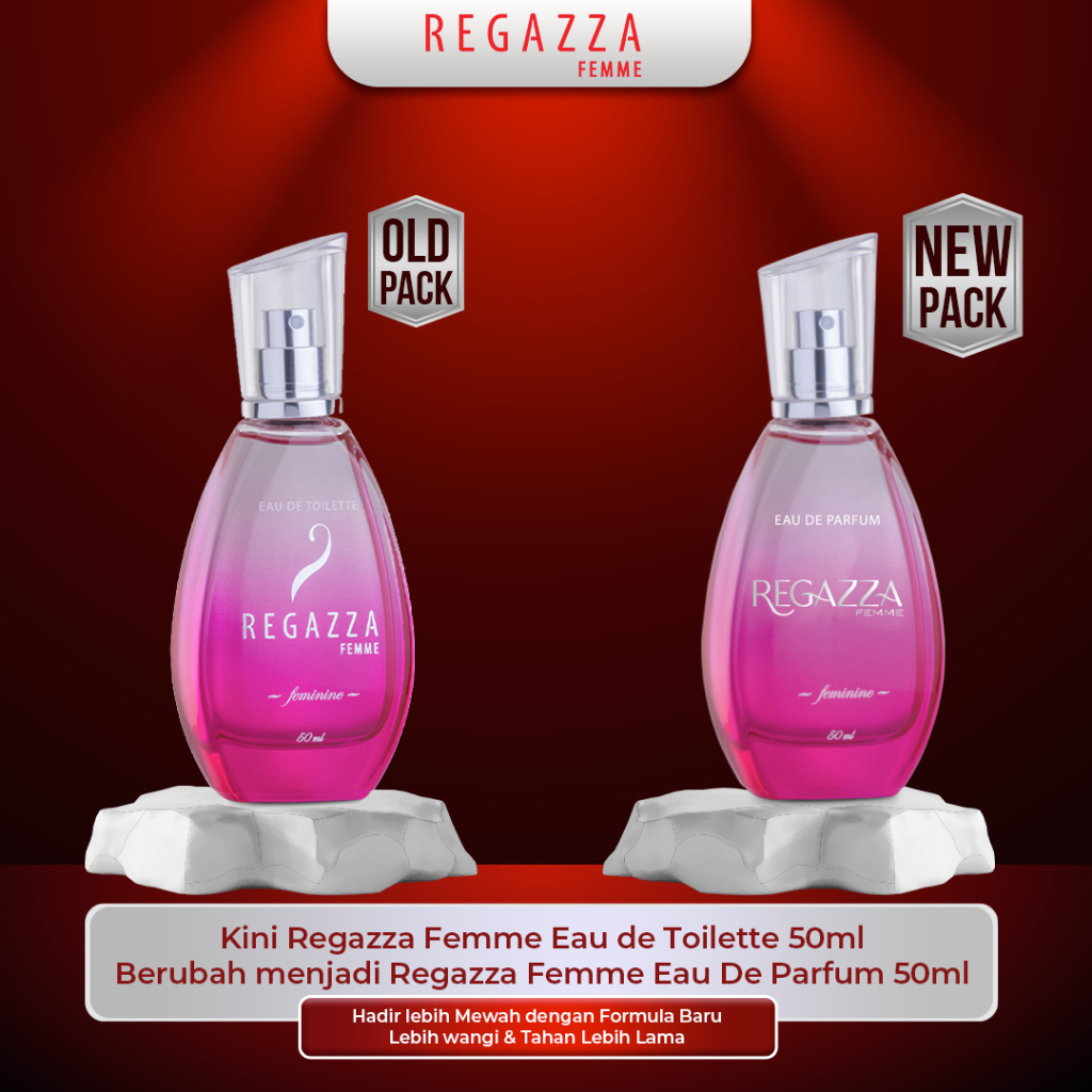 Jual Regazza EDT Feminine (Pink, 50ml) | Shopee Indonesia