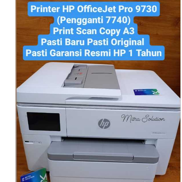 Jual Printer HP 7740 Print Scan Copy Wireless A3 Baru Garansi Resmi ...