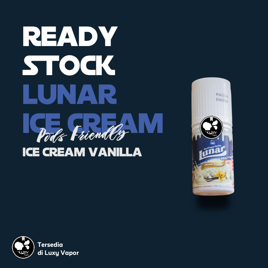 Jual Lunar Ice Cream Vanilla Pods Friendly | Shopee Indonesia