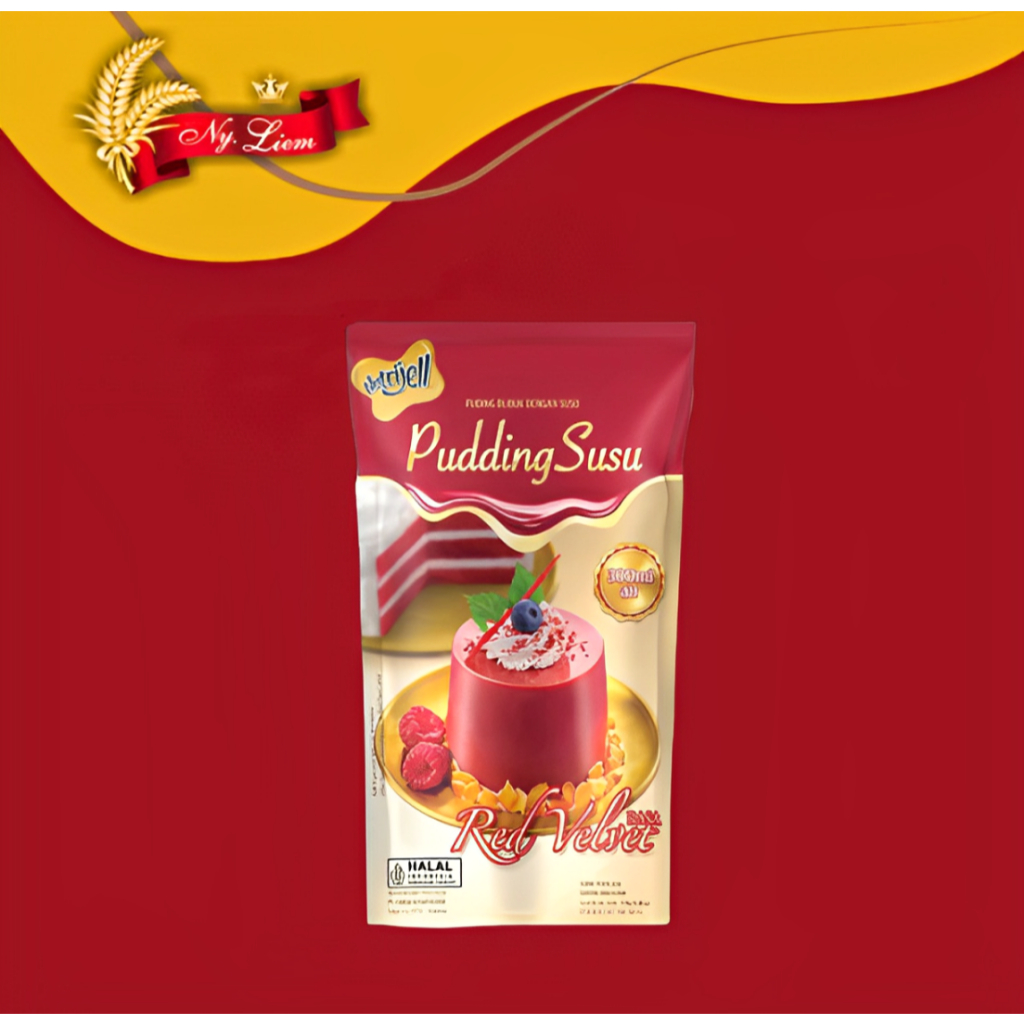 Jual NUTRI JELL Pudding Susu Red Velvet / Puding 110 gram | Shopee ...