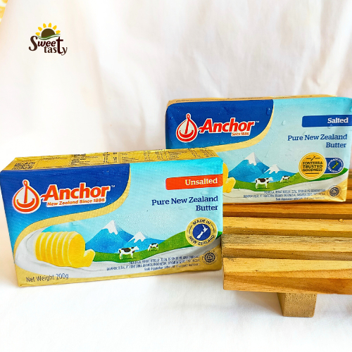 Jual Anchor Butter/Mentega Salted - Unslated 200 gram | Shopee Indonesia