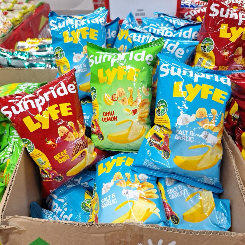 Jual SUNPRIDE LYFE 55Gram keripik pisang | Shopee Indonesia
