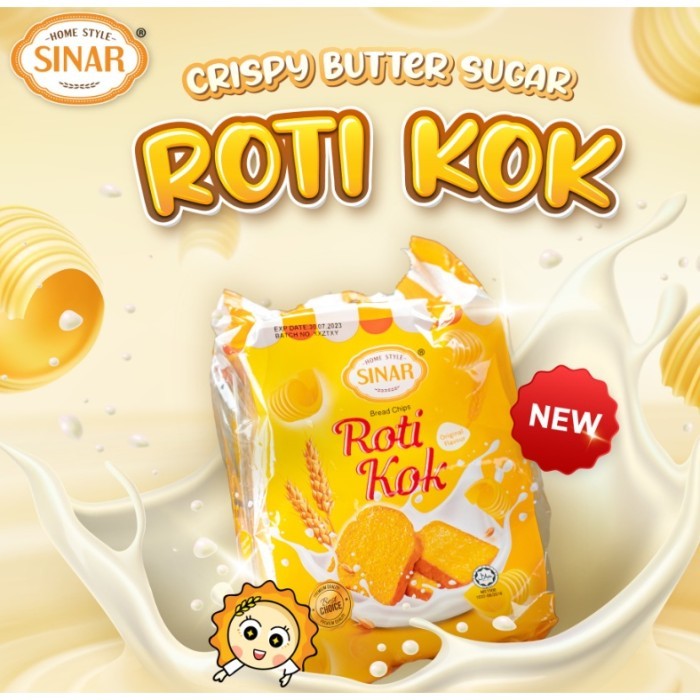 Jual Sinar Roti Kok / Roti Garing / Bagelang / Roti Kering 120g ...