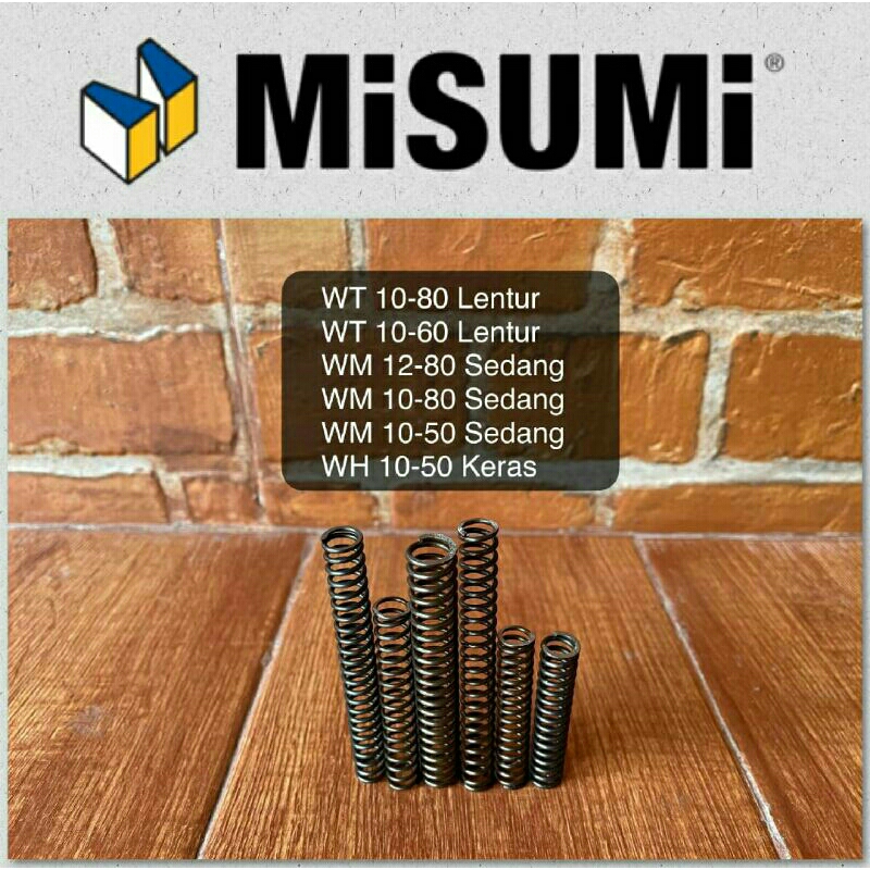Jual 0per misumi WM 12-80 original jepang / per misumi bulat / misumi / spring misumi bulat ...
