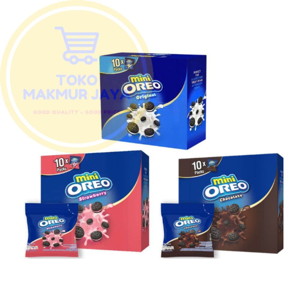 Jual OREO MINI BISKUIT BOX | 10pcs | Shopee Indonesia