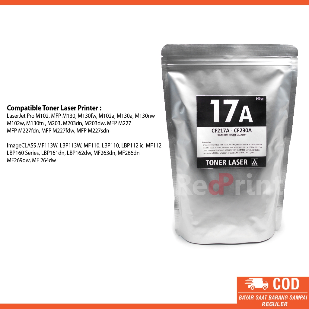 Jual Serbuk toner printer LaserJet M102, MFP M130, M203, M227, MF264 ...