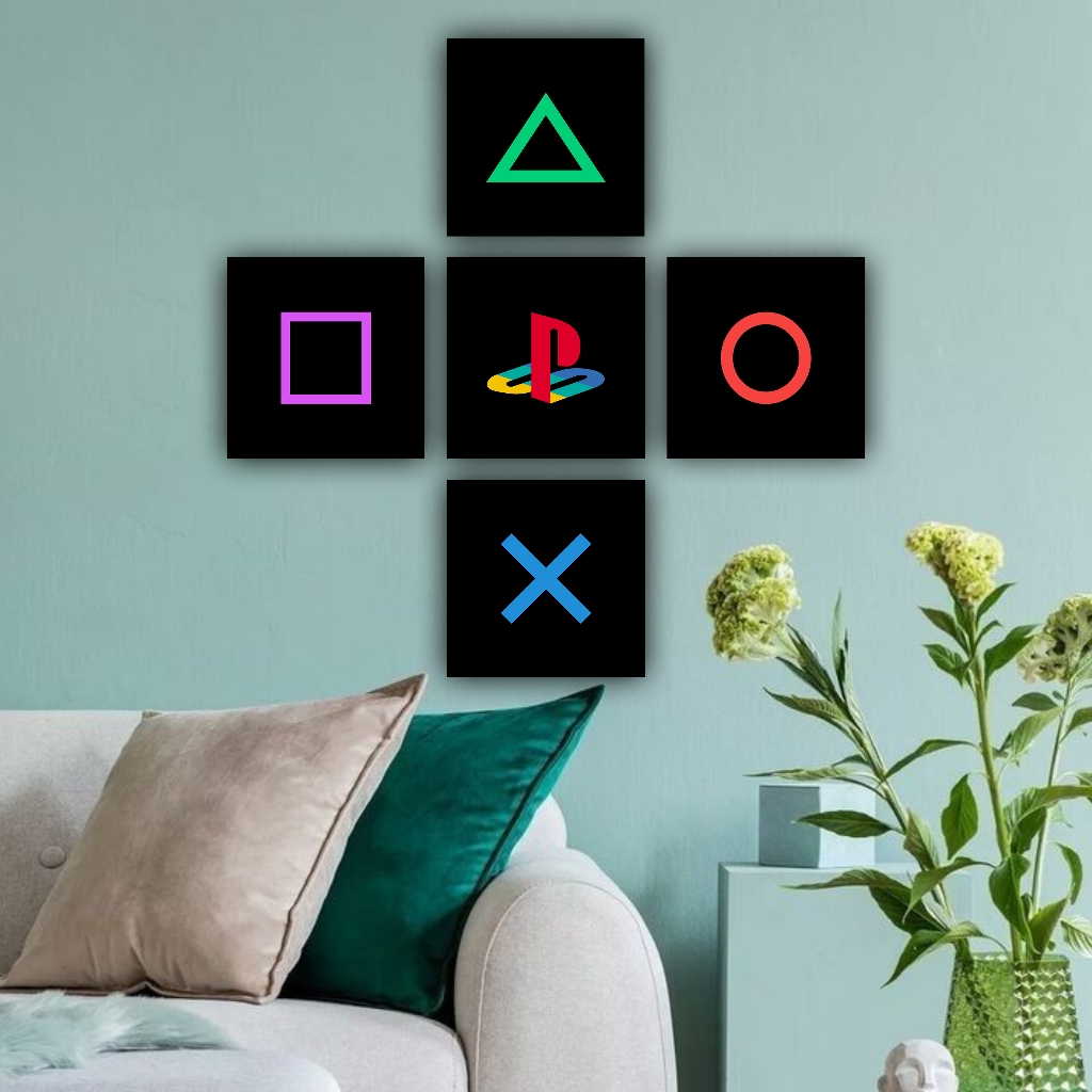 Jual Poster Dinding Kayu Tema Joystick Game Wall Dekor Hiasan Dinding ...