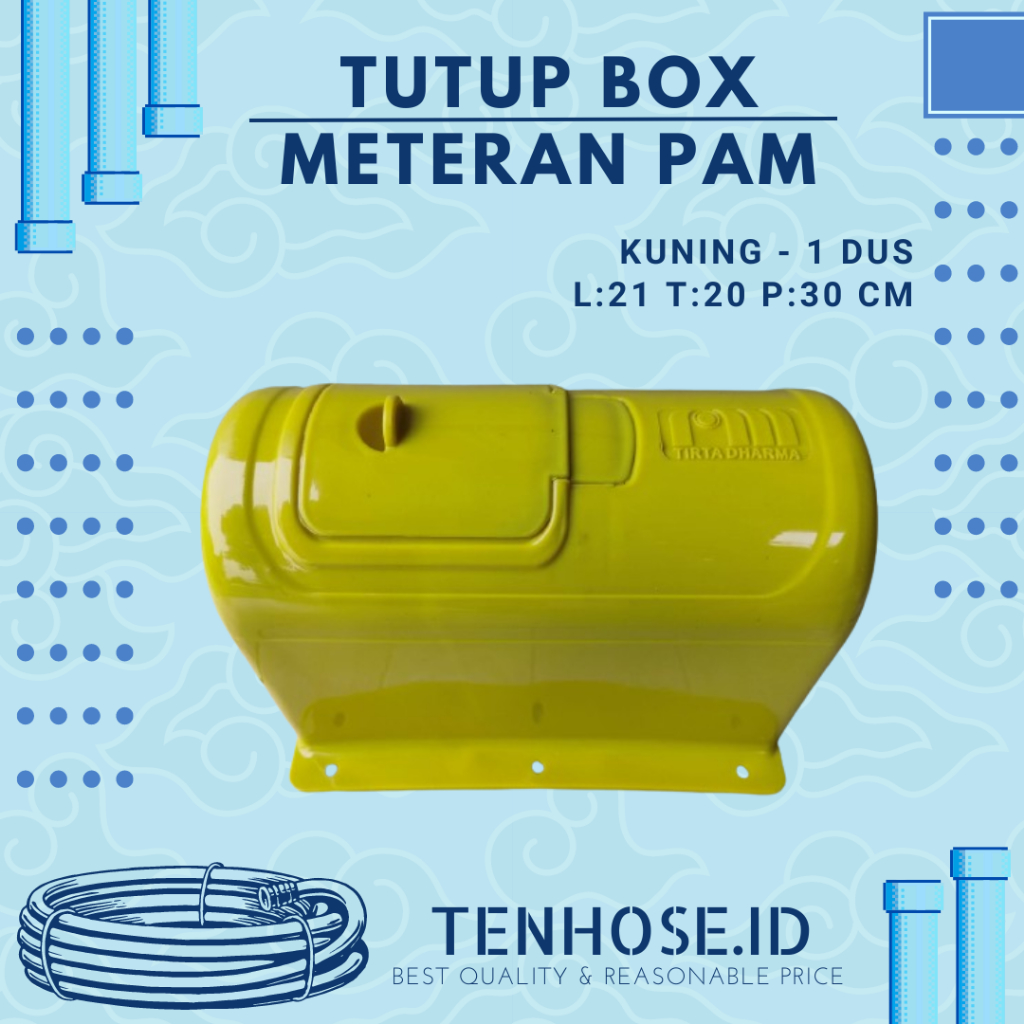 Jual KUNING - Tutup Box Meteran Air PDAM Per DUS (20 PCS) / Box Water ...