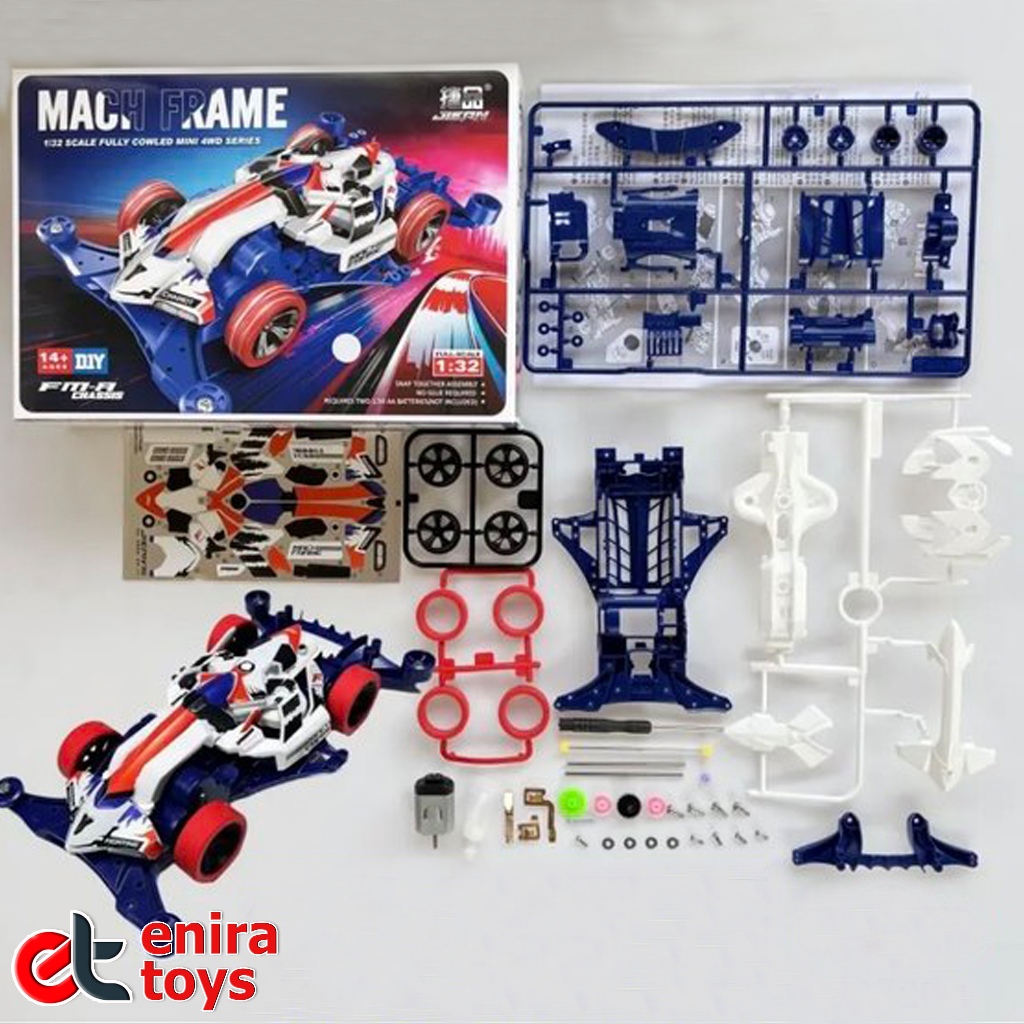 Jual Jiepin Mini 4WD Mach Frame Fighting Korea Decal Sticker Series ...