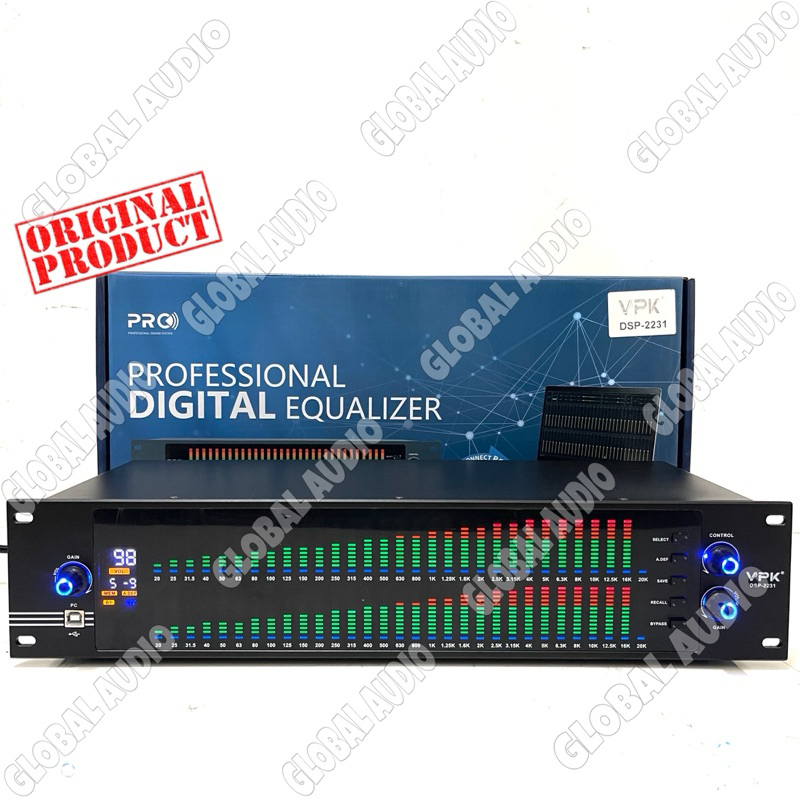 Jual Equliser Digital VPK DSP 2231 or VPK DSP 1131 Original Equalizer Digital VPK2231 & VPK1131 ...