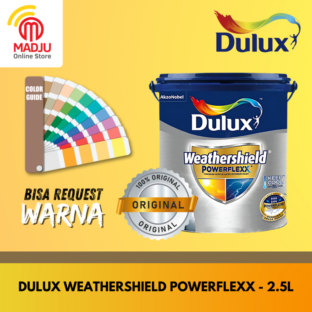 Jual Dulux Weathershield Powerflexx Next Gen - Cat Tembok Eksterior - 2 ...