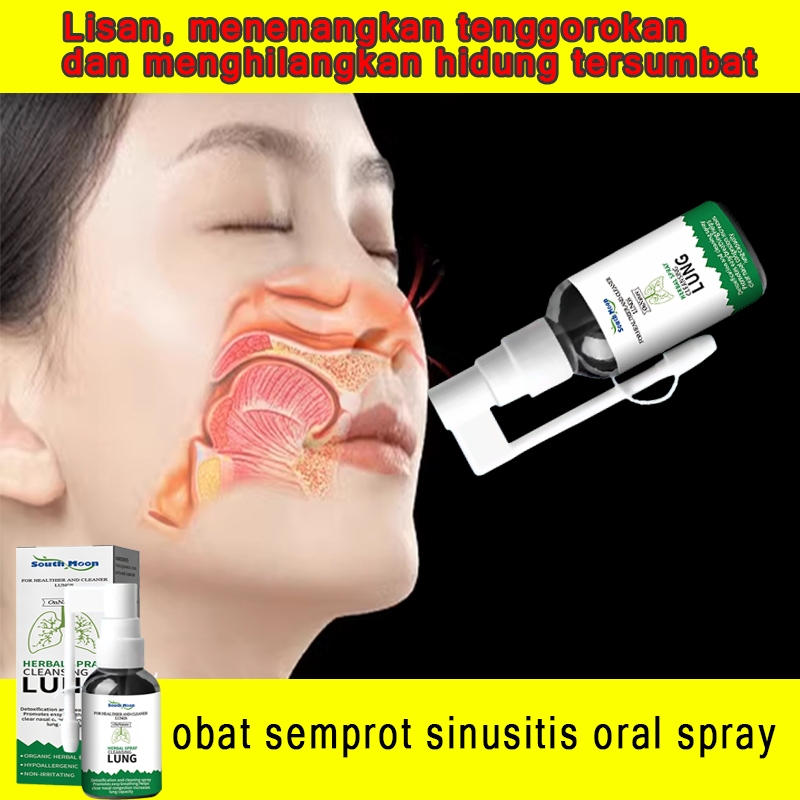Jual obat sinusitis Mouth Spray mengeruk hidung tersumbat obat semprot ...