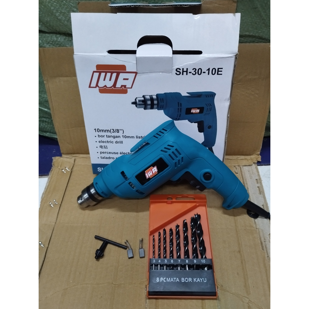 Jual TERLARIS BOR BOLAK BALIK SET KOPER!!! bor YUKIDO JAPAN 10mm set ...