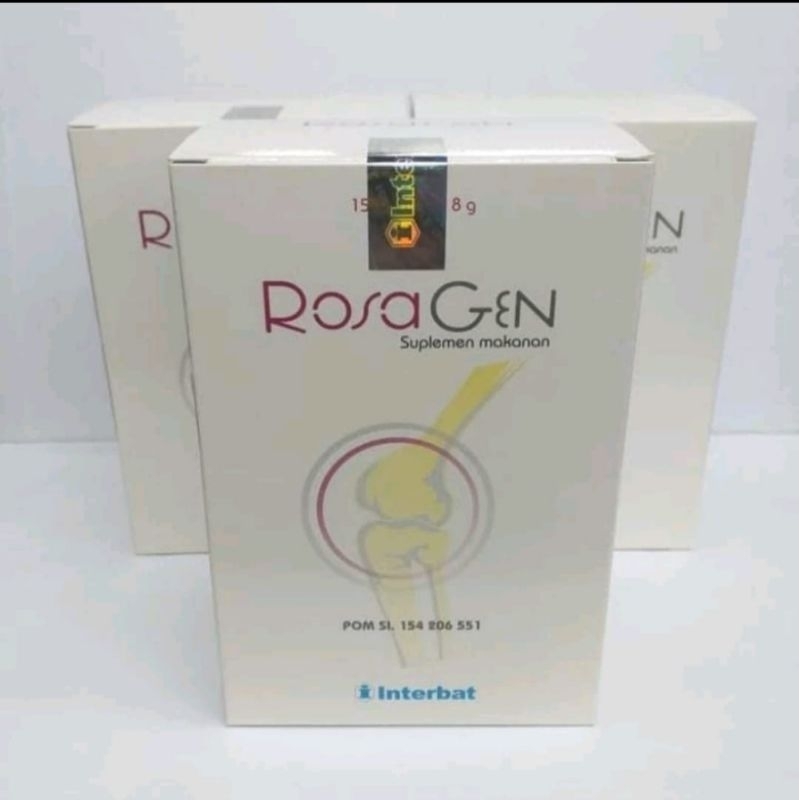 Jual Rosagen Force 15 Sachet Suplemen Kesehatan Sendi, Otot dan Tulang ...